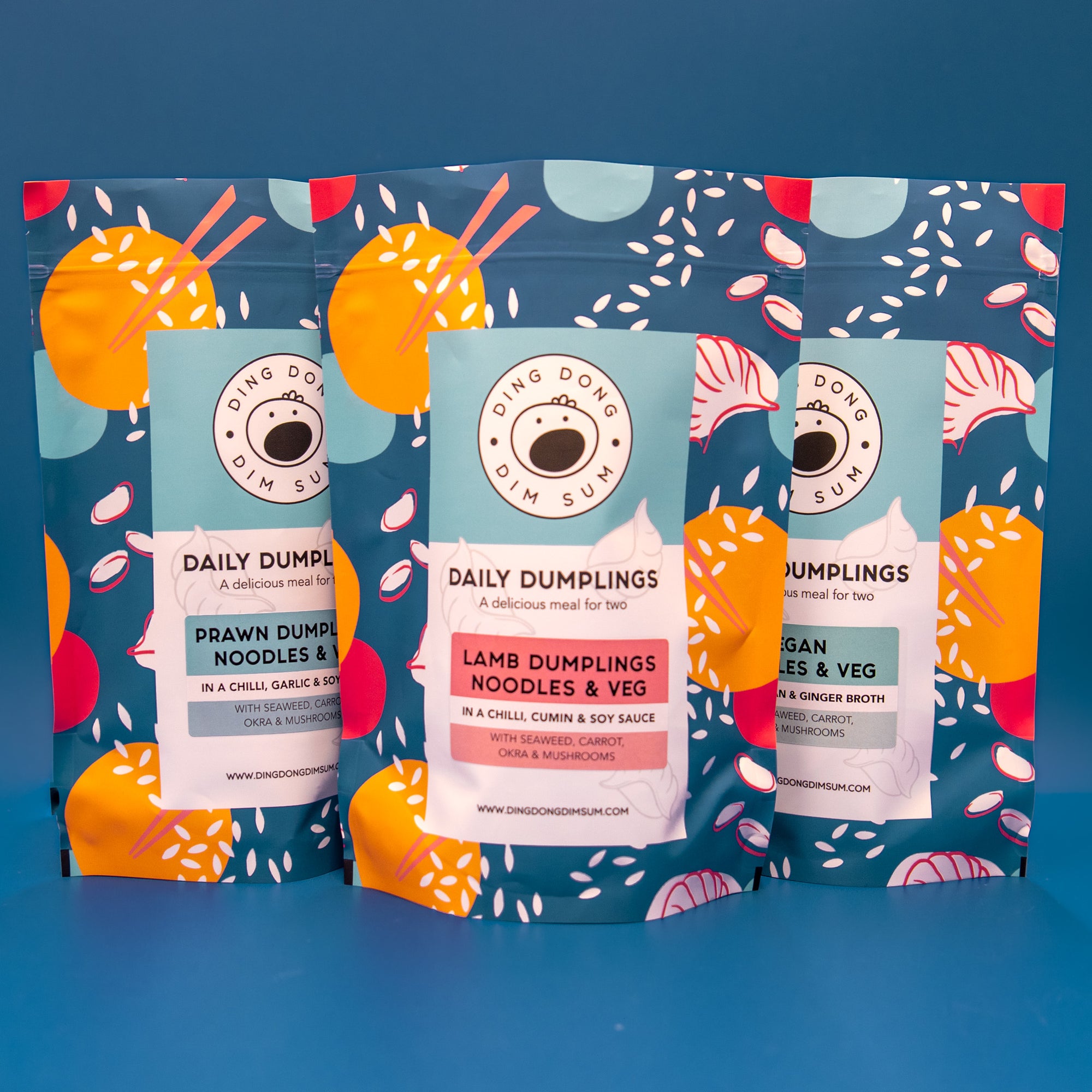 Get Daily Dumplings Bundle Pack | Lamb, Prawn and Vegan