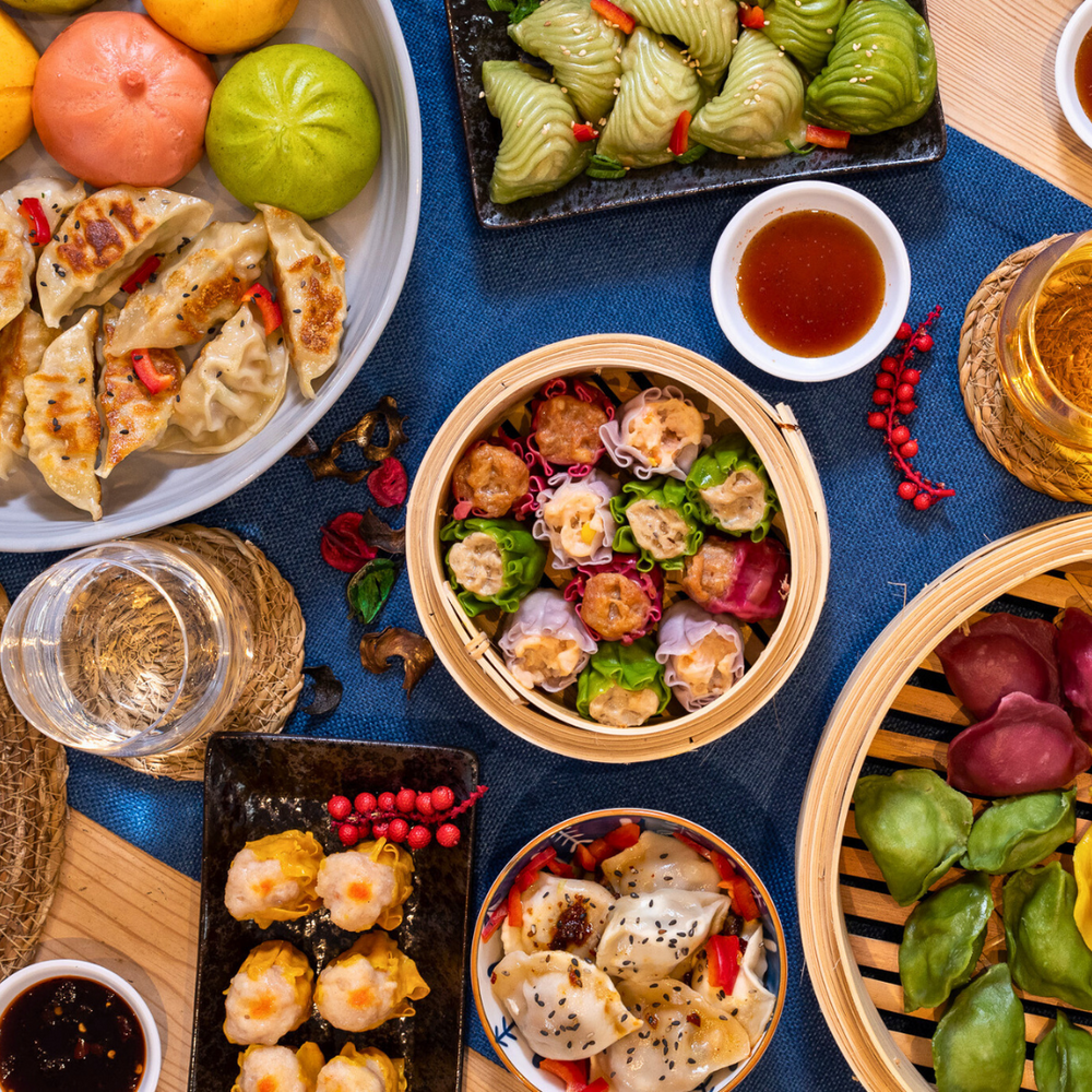Dim Sum Dinner Party Kit for Eight – Complete Feast Set