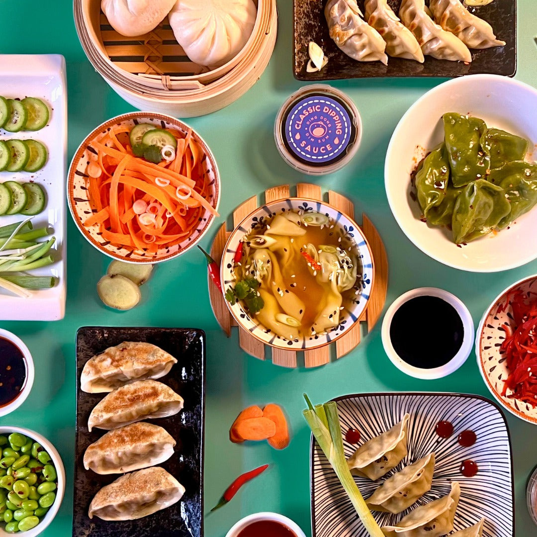 Premium Vegan Dim Sum Box for Two – Dim Sum Only